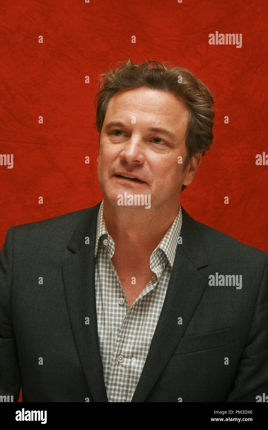 Colin Firth "The King's Speech" Portrait Session, September 11, 2010 ...