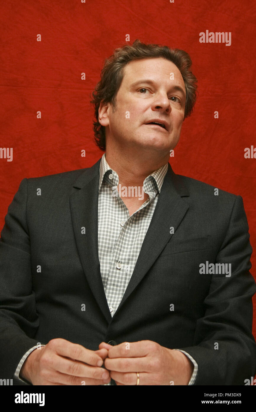 Colin Firth "The King's Speech" Portrait Session, September 11, 2010 ...