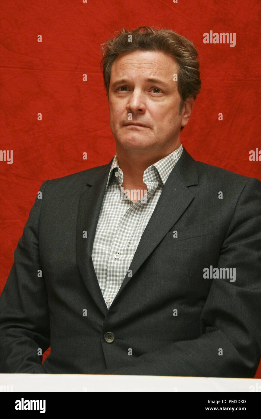 Colin Firth "The King's Speech" Portrait Session, September 11, 2010 ...