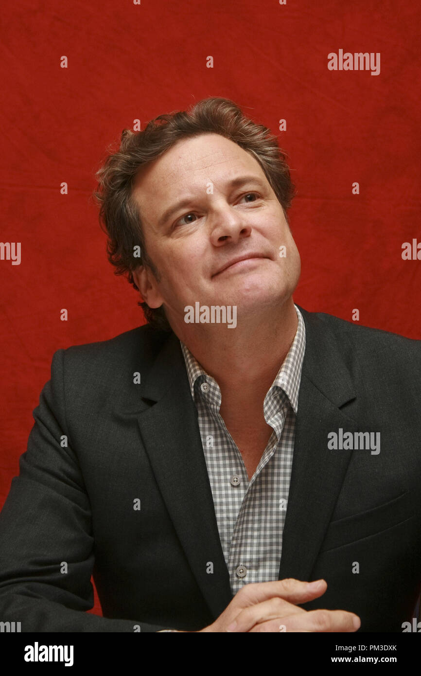 Colin Firth "The King's Speech" Portrait Session, September 11, 2010 ...