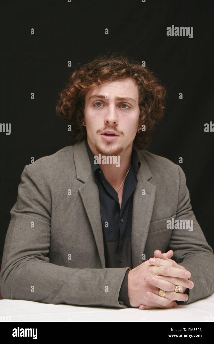 Aaron Johnson "Nowhere Boy" Portrait Session, September 21, 2010 ...