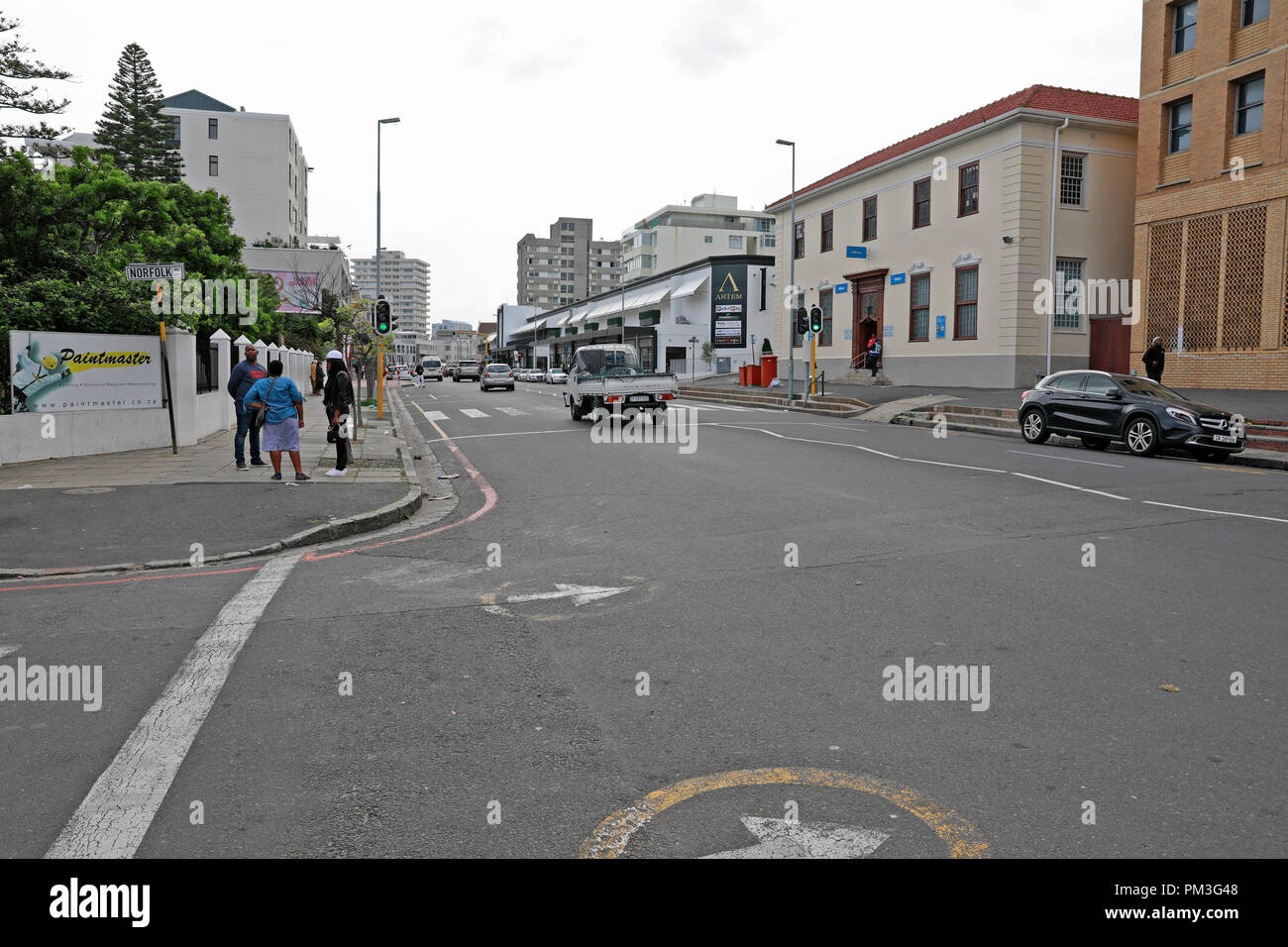Main Road in Sea Point, Cape Town, South Africa Stock Photo - Alamy