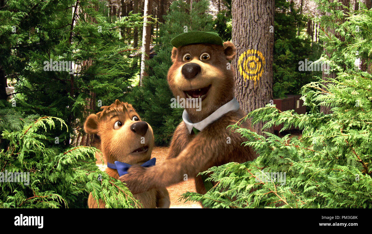 (L-r) Boo Boo, as voiced by JUSTIN TIMBERLAKE, and Yogi Bear, as voiced ...