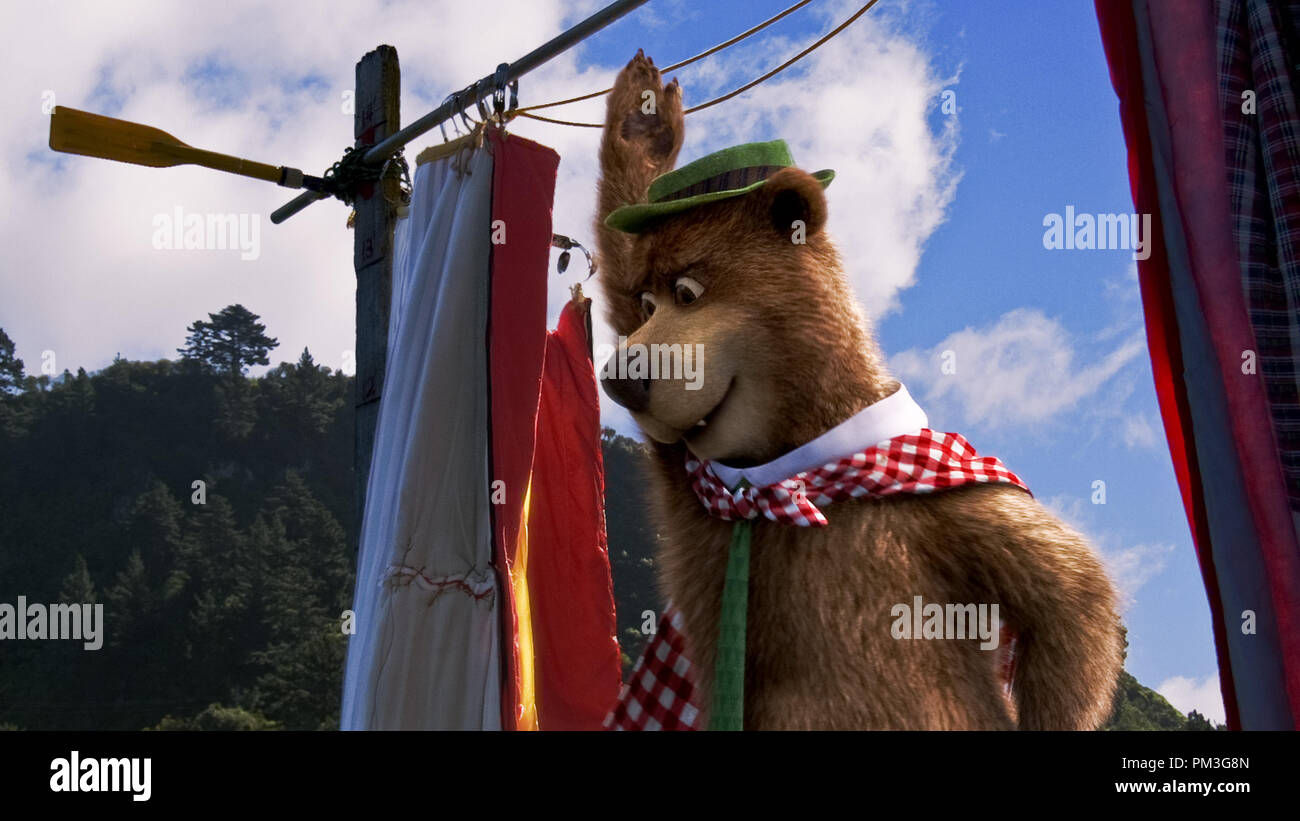 Yogi Bear, as voiced by DAN AYKROYD, in Warner Bros. Pictures' live ...