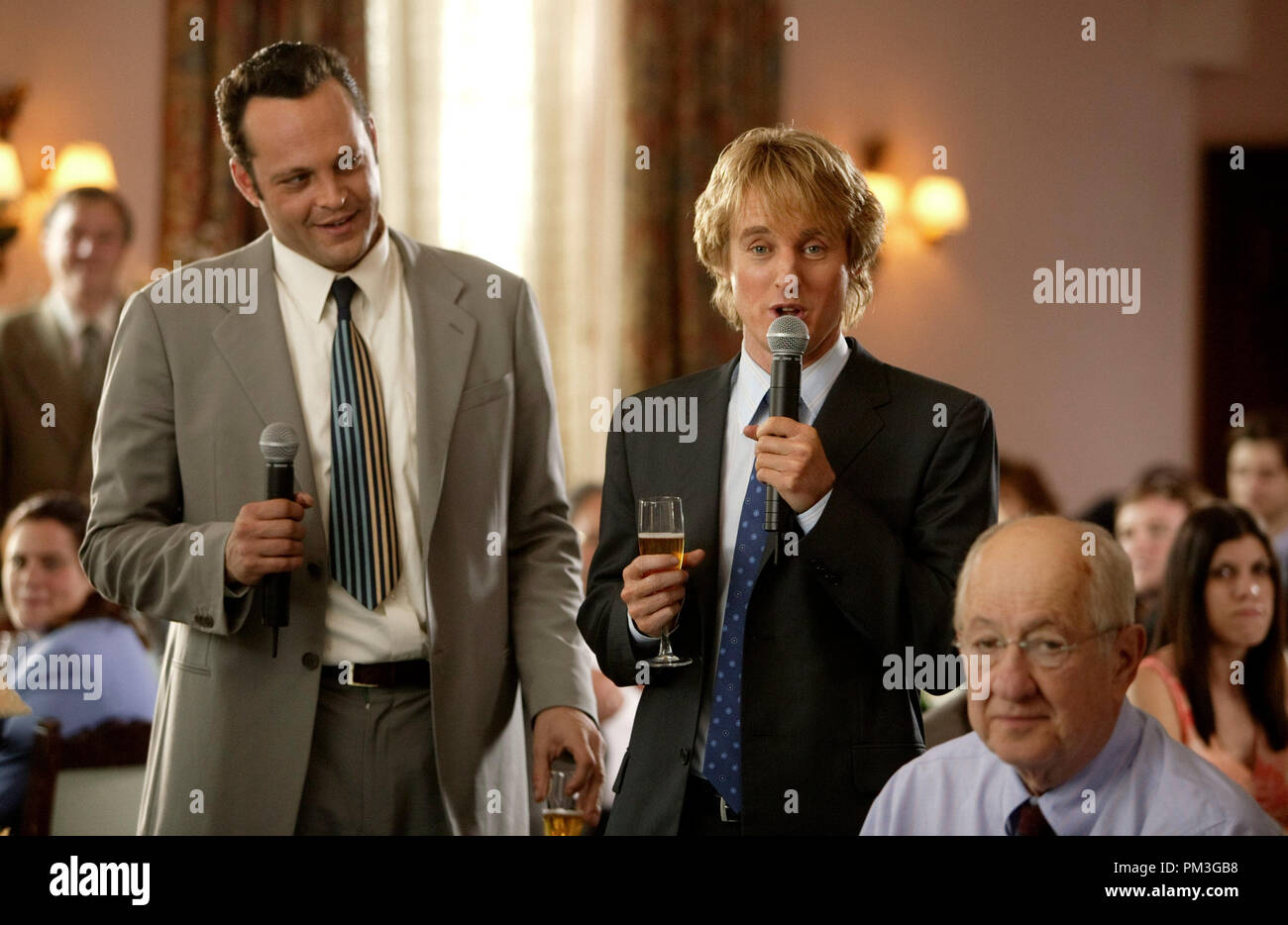 Film Still from "Wedding Crashers" Vince Vaughn, Owen Wilson © 2005 New ...