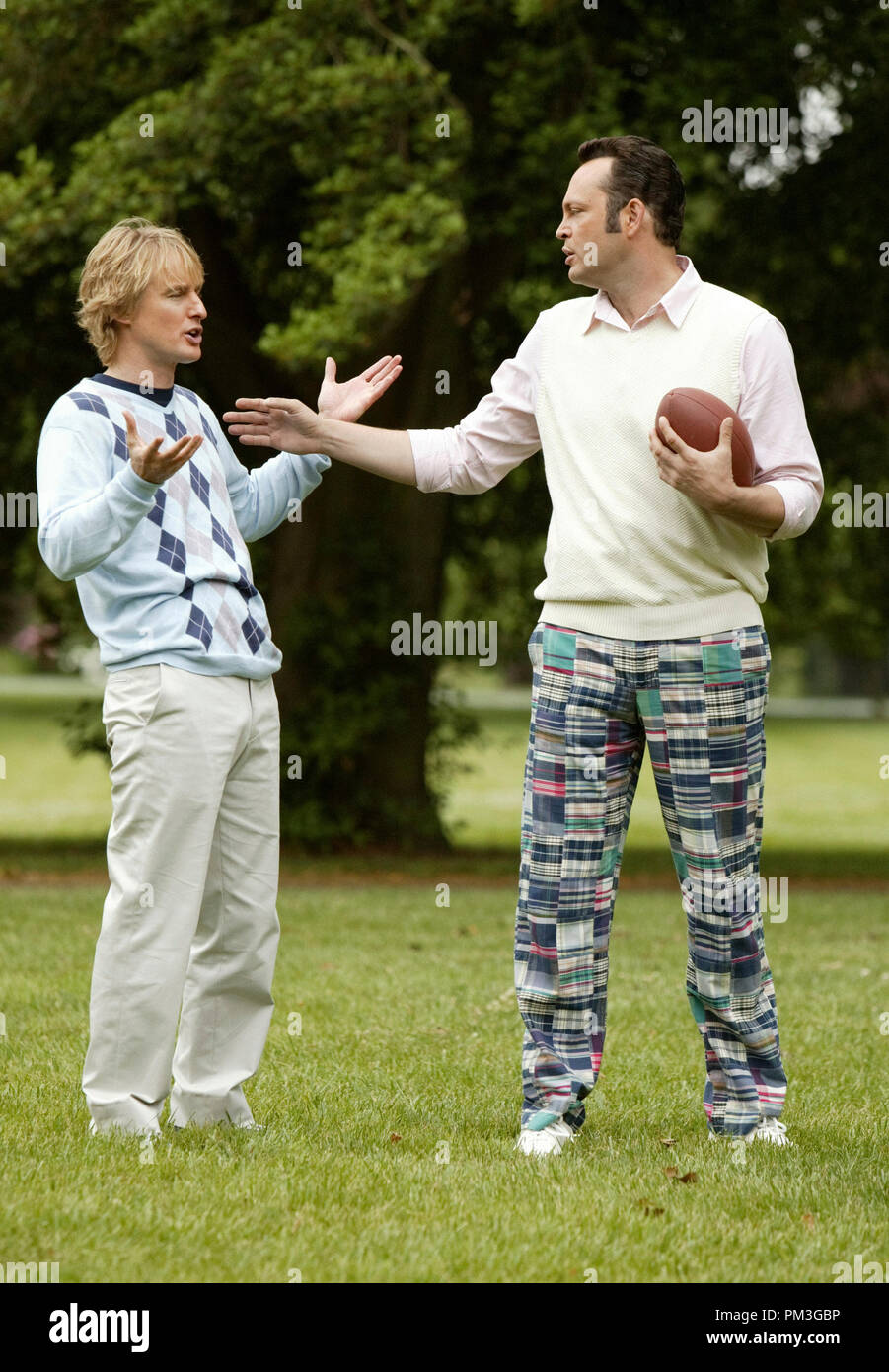 Film Still from "Wedding Crashers" Owen Wilson, Vince Vaughn © 2005 New ...