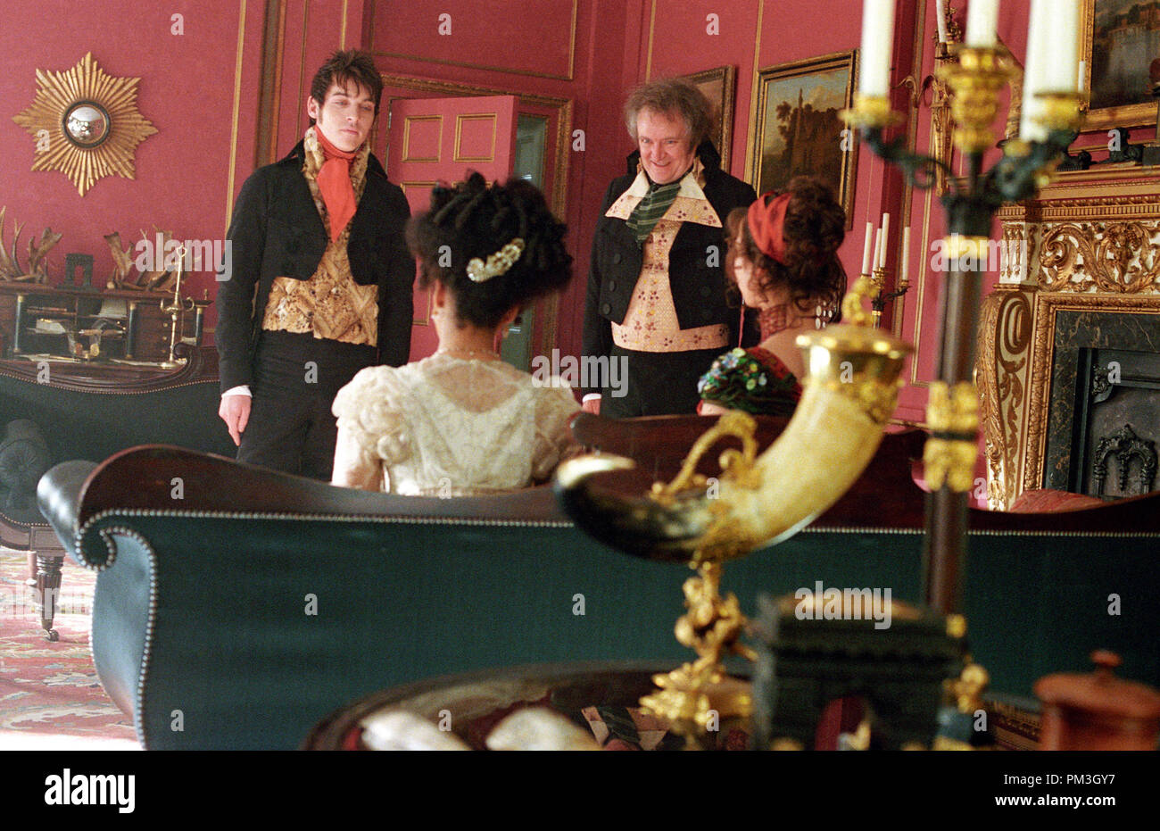 Film Still from "Vanity Fair" Jonathan Rhys Meyers, Jim Broadbent ...