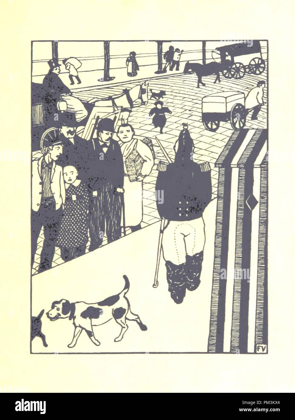 Image from page 271 of 'Badauderies parisiennes. Les Rassemblements physiologies de la rue ...