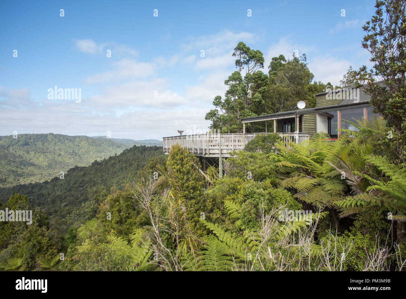 Waitakere, Auckland, New Zealand - December 17,2016: The Arataki Centre ...