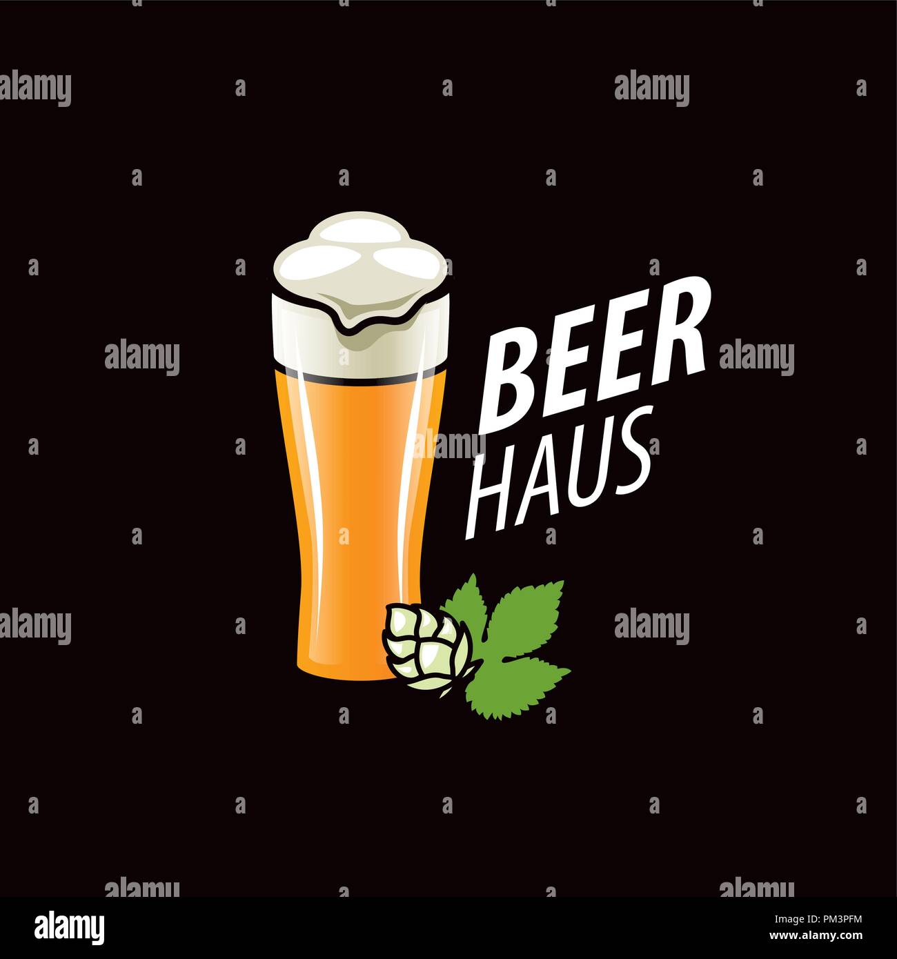 vector beer logo Stock Vector Image & Art - Alamy