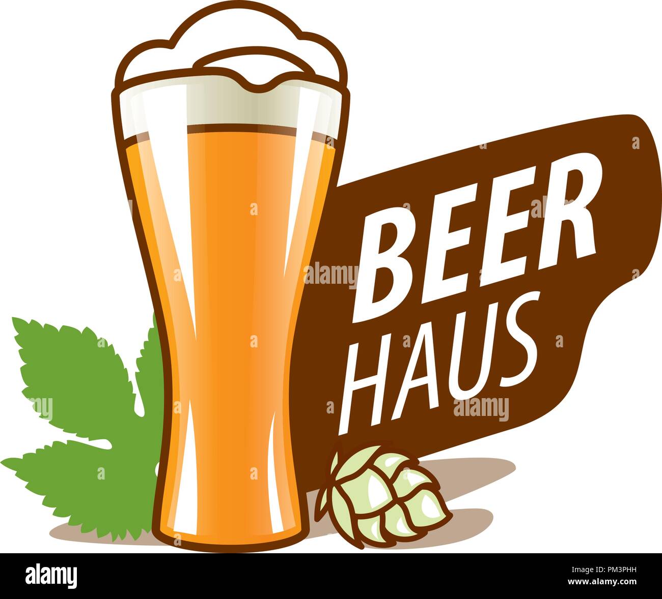 vector beer logo Stock Vector Image & Art - Alamy