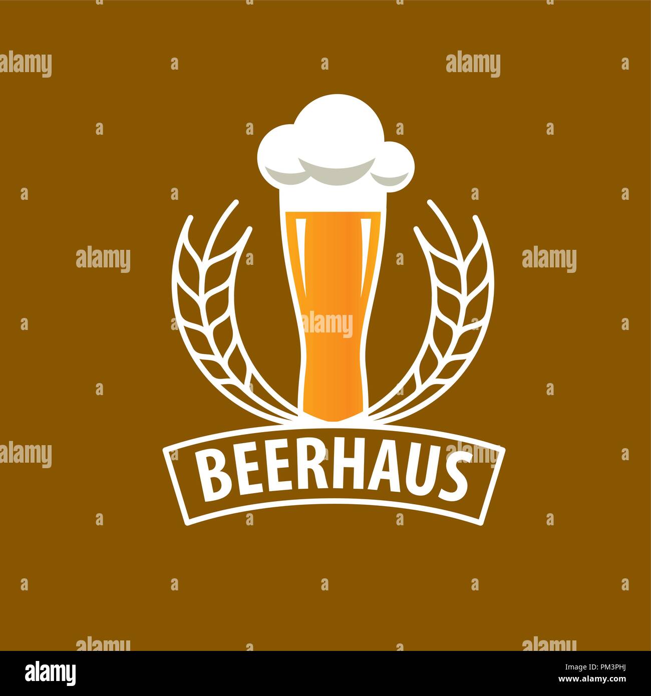 vector beer logo Stock Vector Image & Art - Alamy