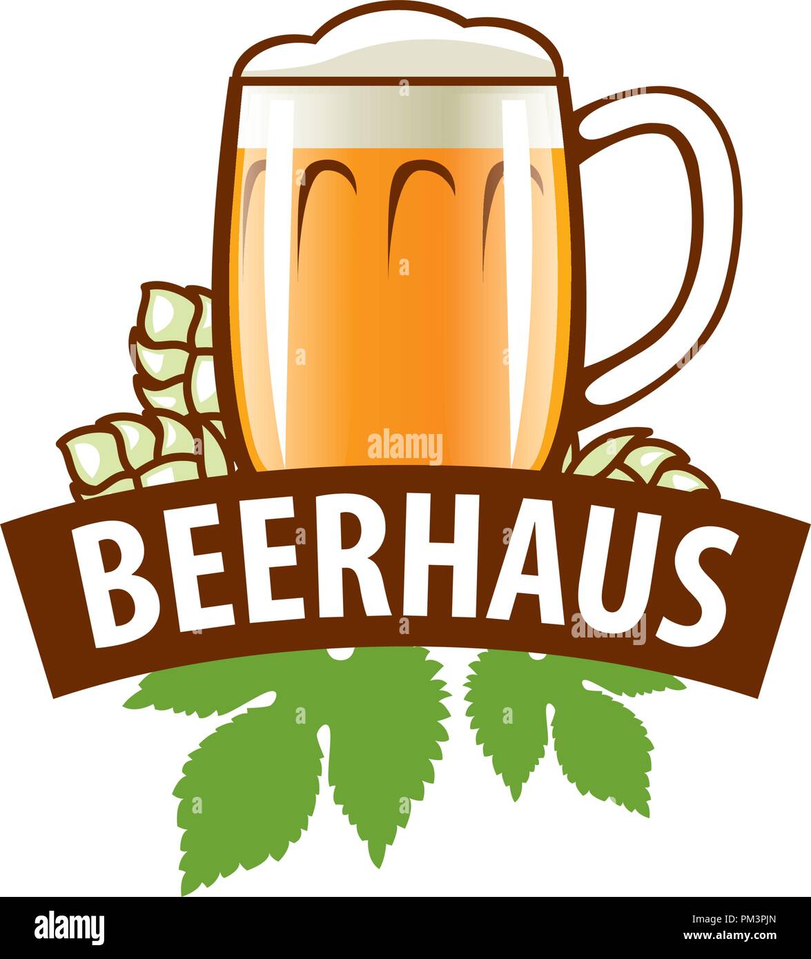 vector beer logo Stock Vector Image & Art - Alamy