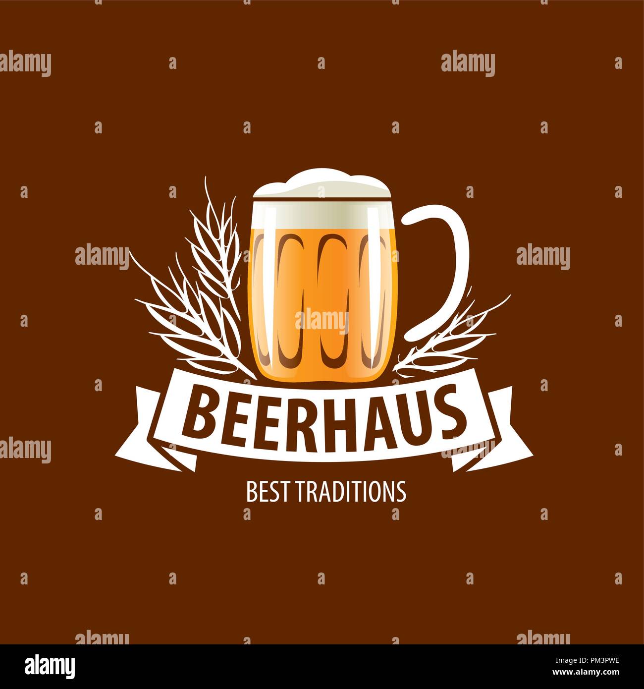 vector beer logo Stock Vector Image & Art - Alamy