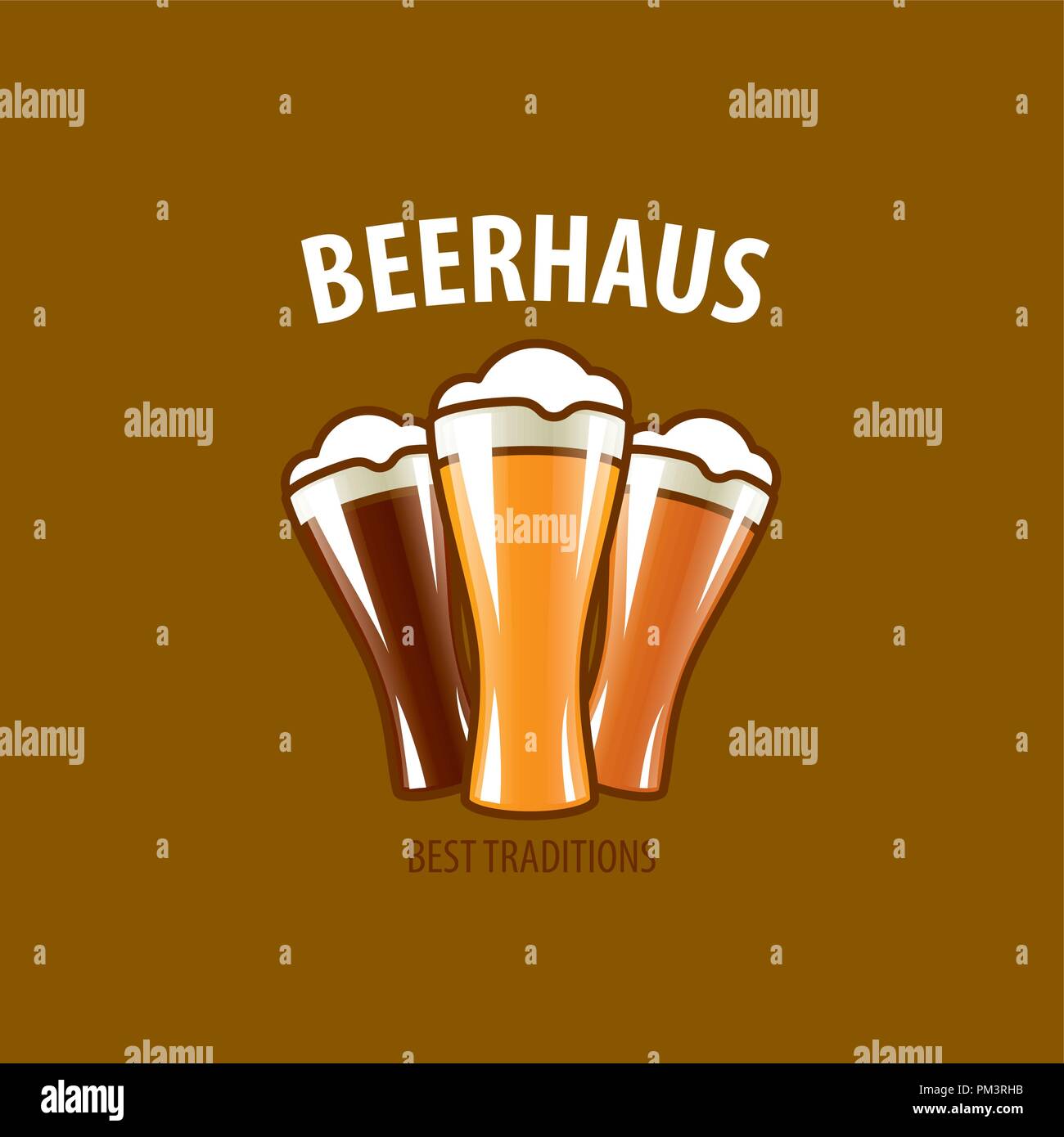 vector beer logo Stock Vector Image & Art - Alamy