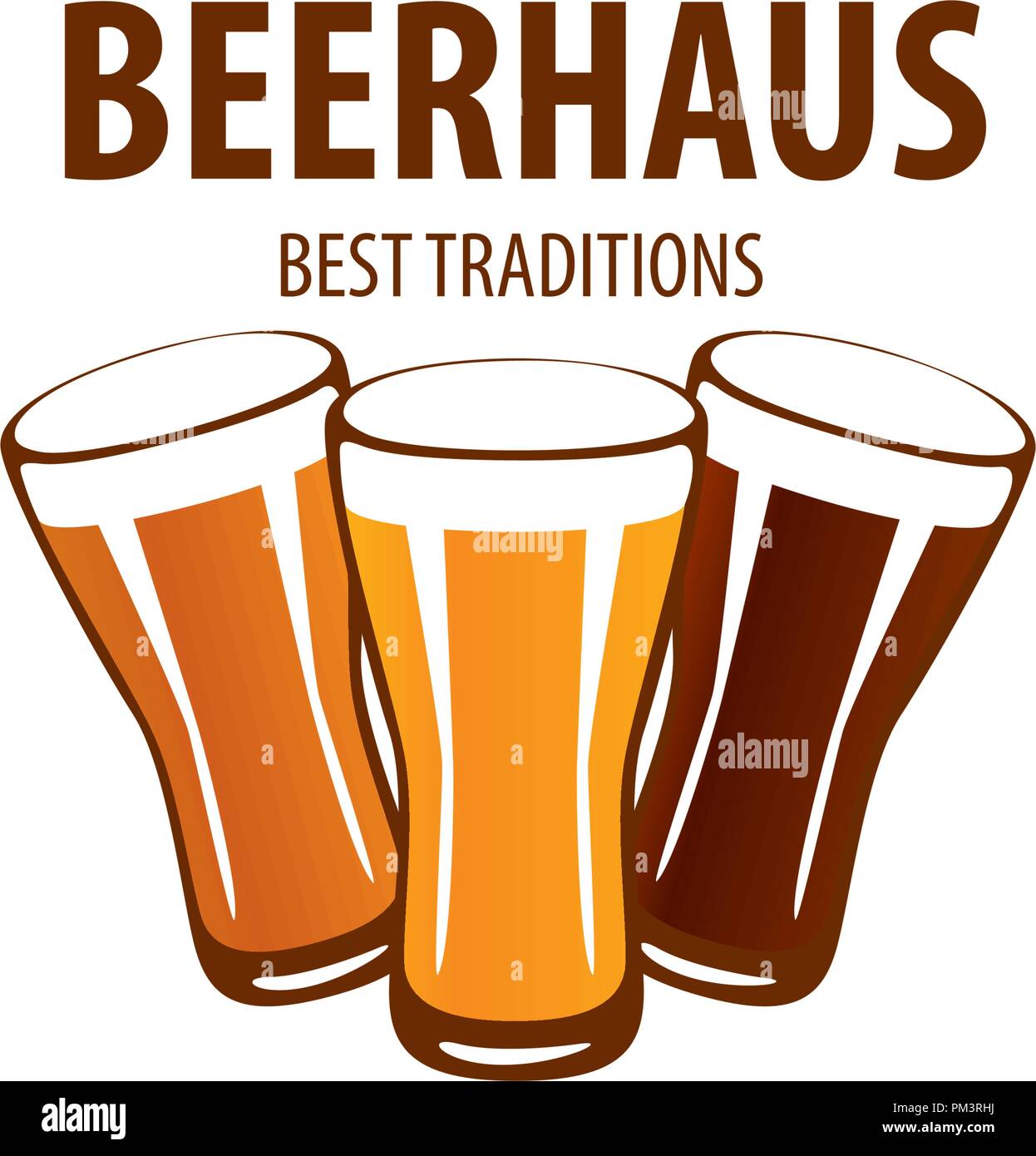 vector beer logo Stock Vector Image & Art - Alamy