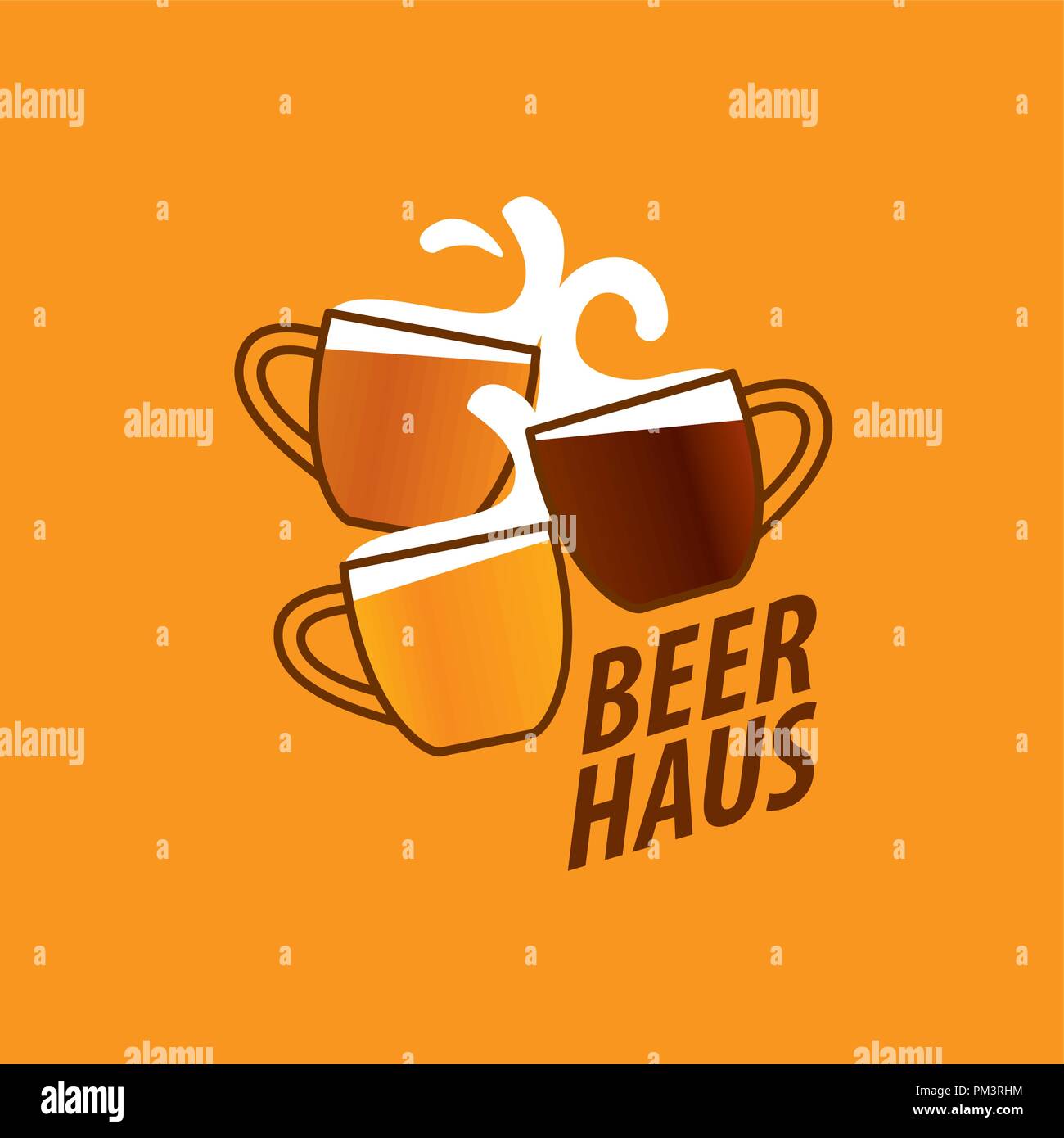 vector beer logo Stock Vector Image & Art - Alamy