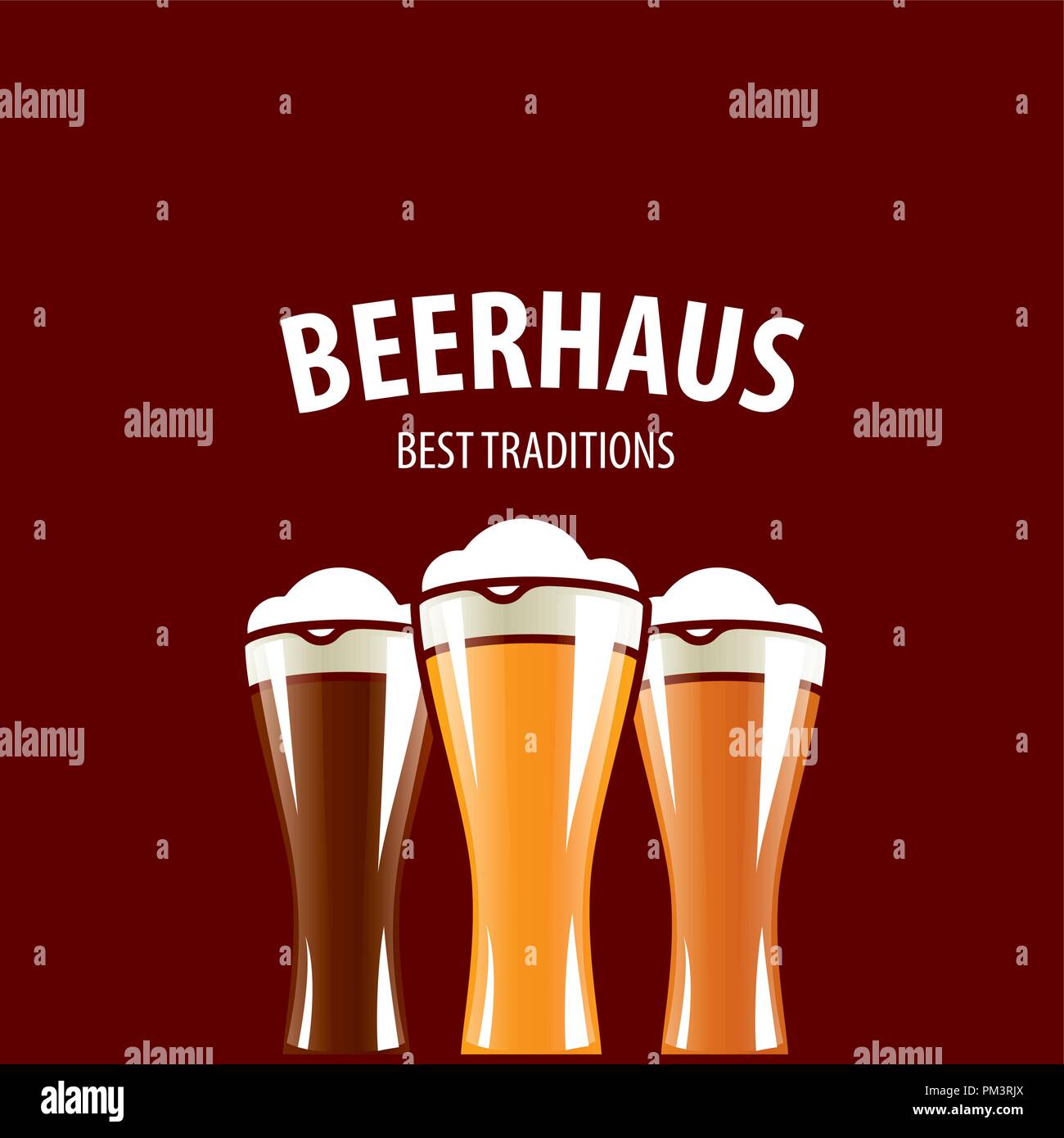 vector beer logo Stock Vector Image & Art - Alamy