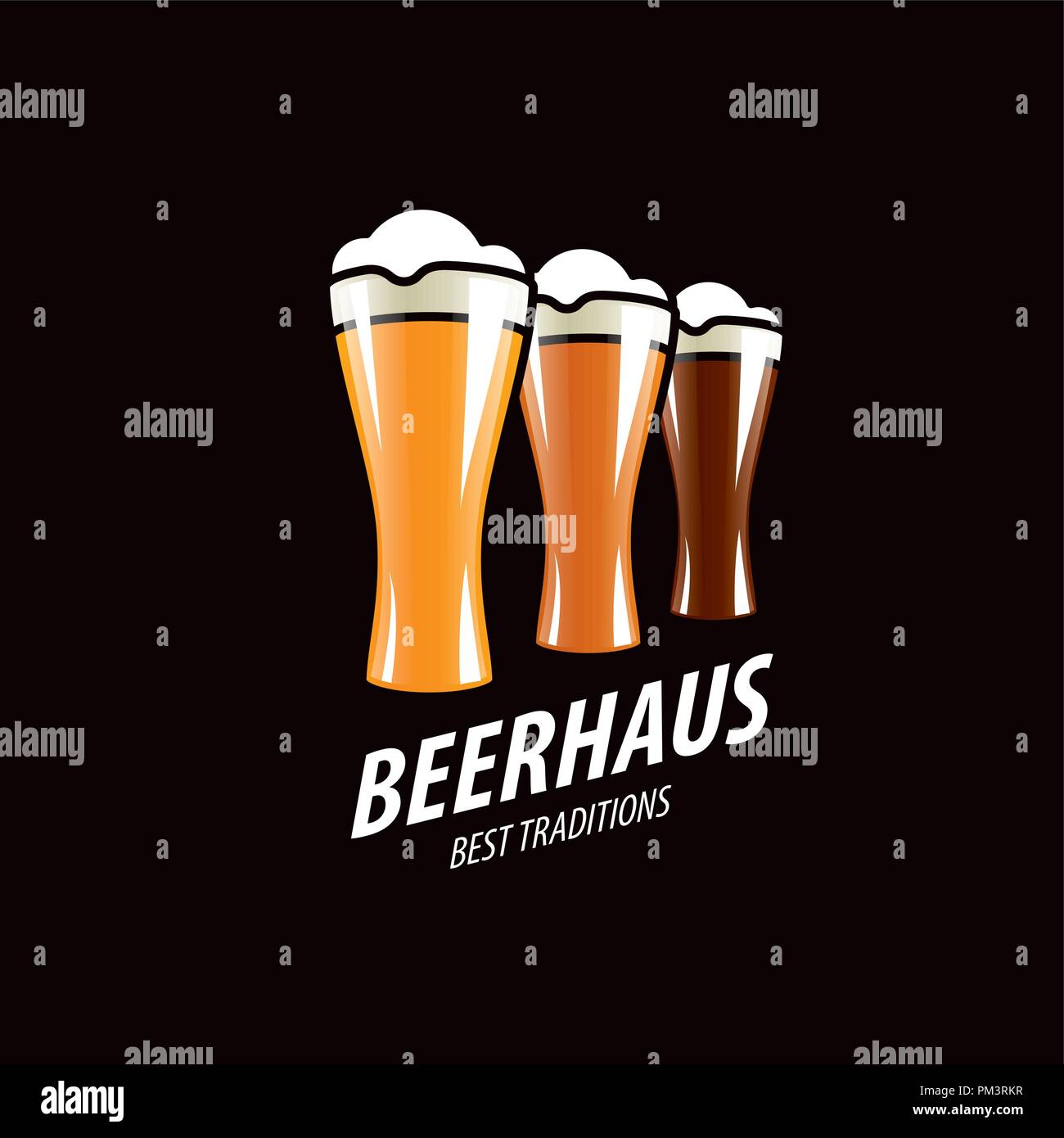 vector beer logo Stock Vector Image & Art - Alamy