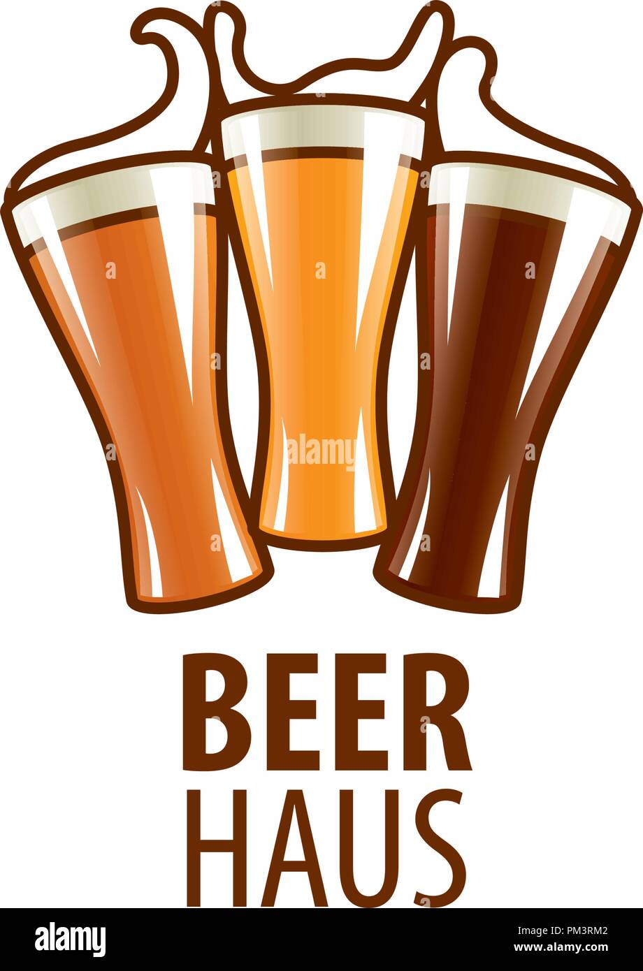 vector beer logo Stock Vector Image & Art - Alamy