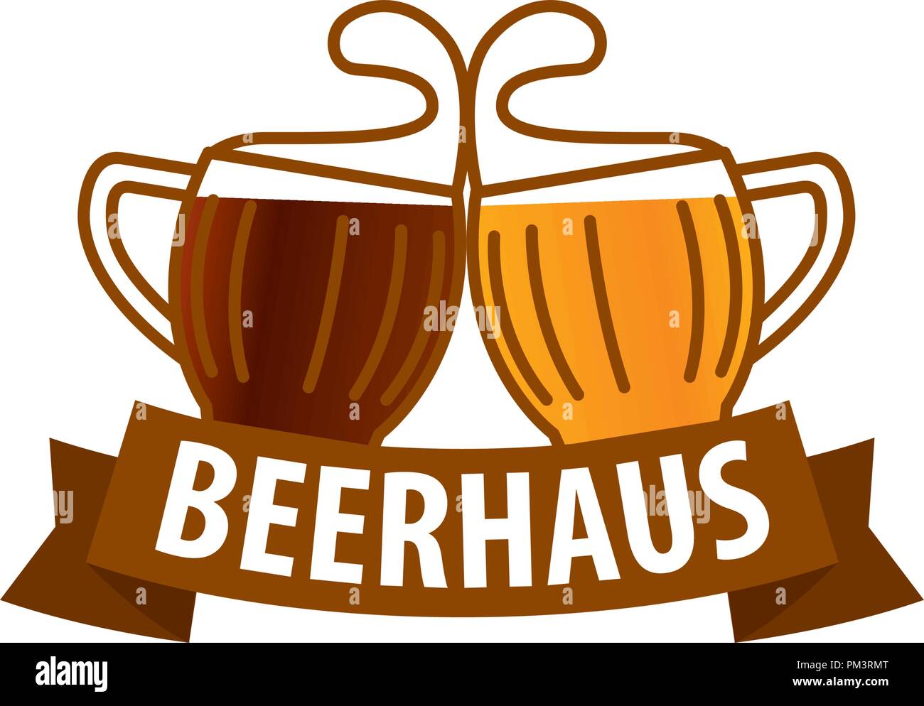 vector beer logo Stock Vector Image & Art - Alamy
