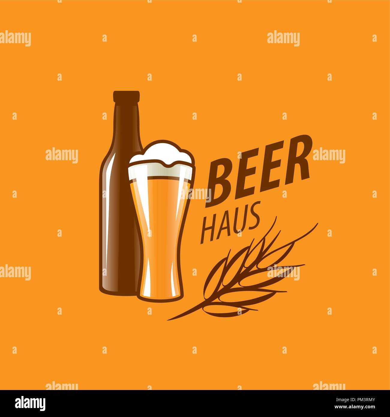 vector beer logo Stock Vector Image & Art - Alamy