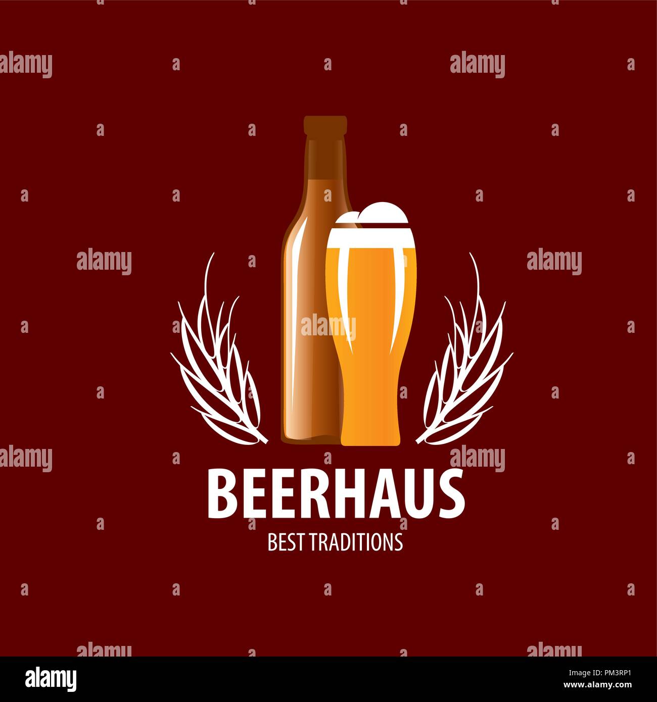 vector beer logo Stock Vector Image & Art - Alamy
