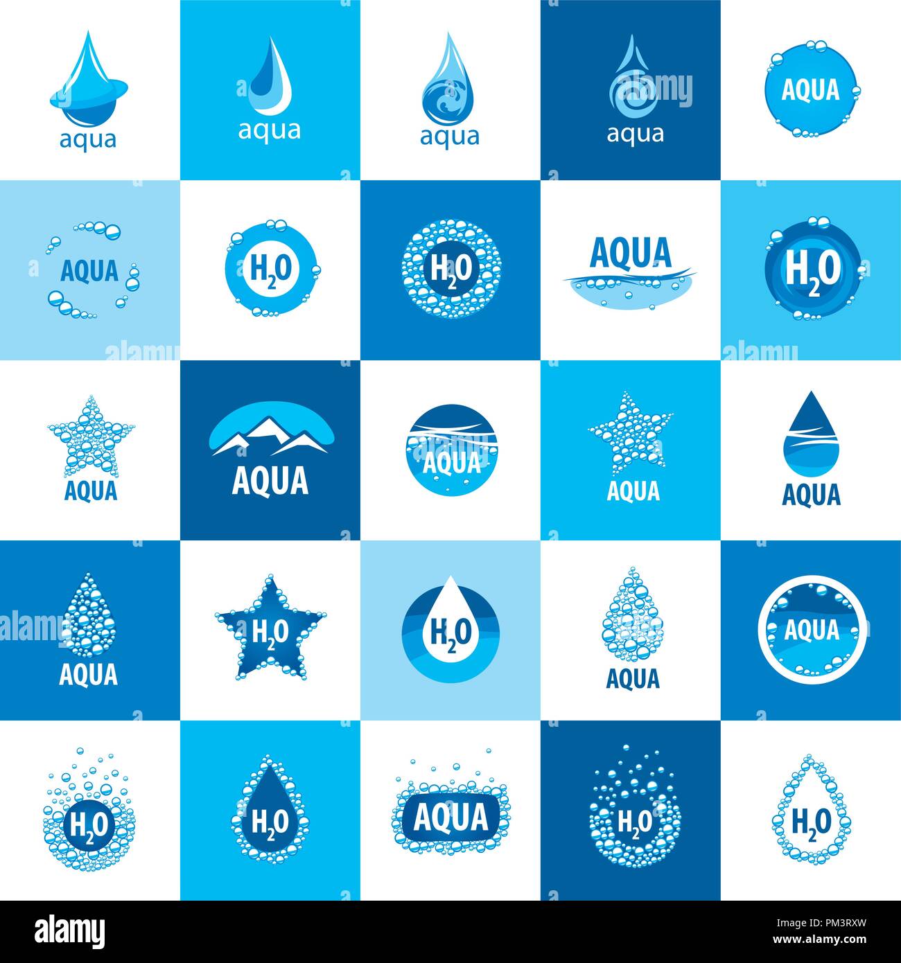 vector logo water Stock Vector Image & Art - Alamy
