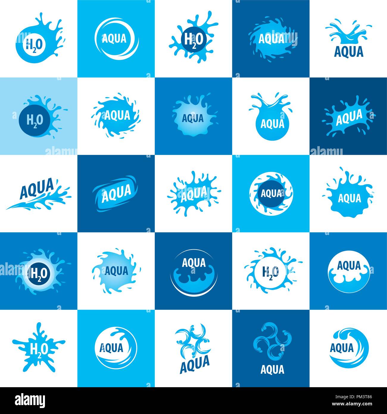 vector logo water Stock Vector Image & Art - Alamy