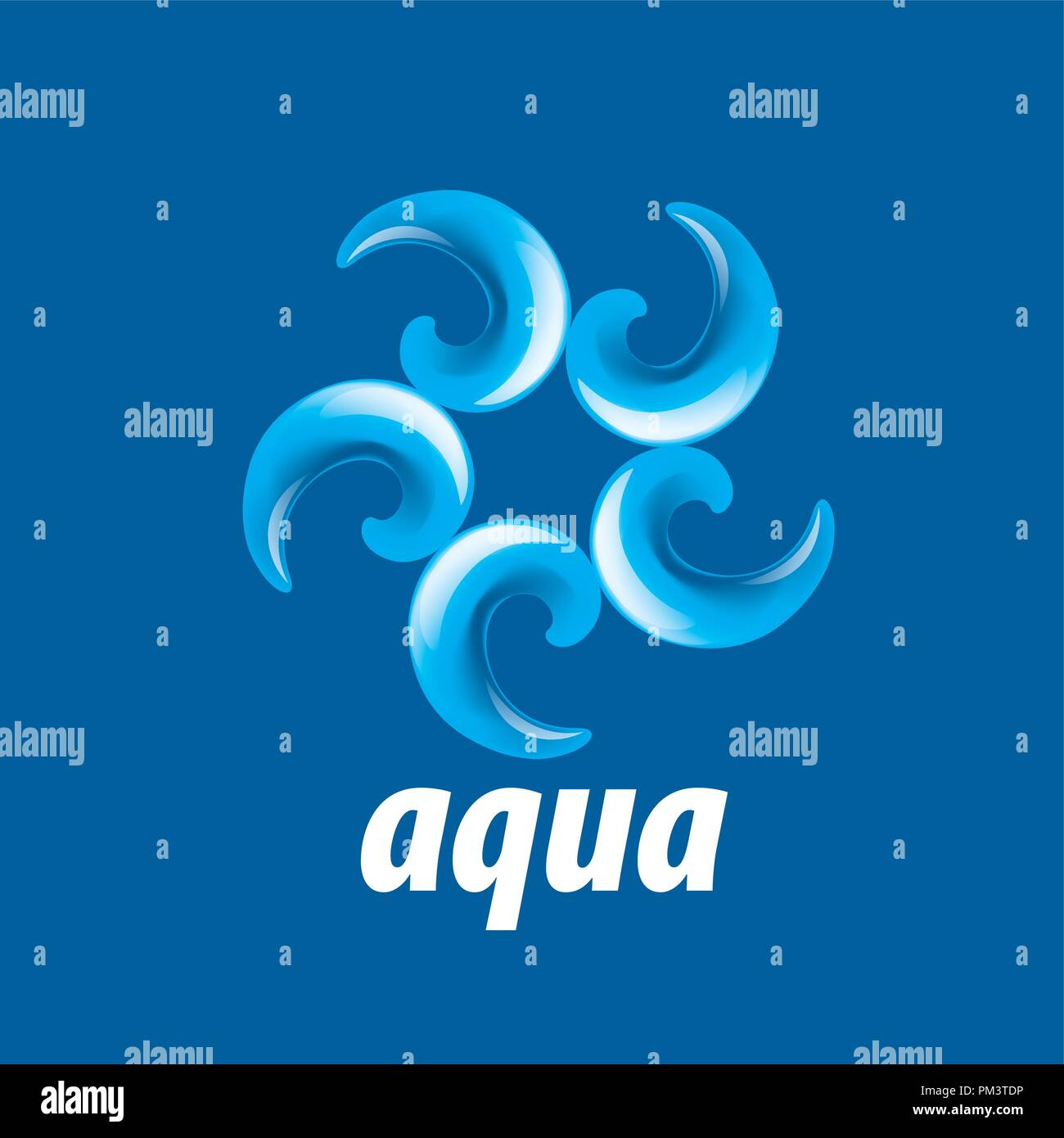 vector logo water Stock Vector Image & Art - Alamy