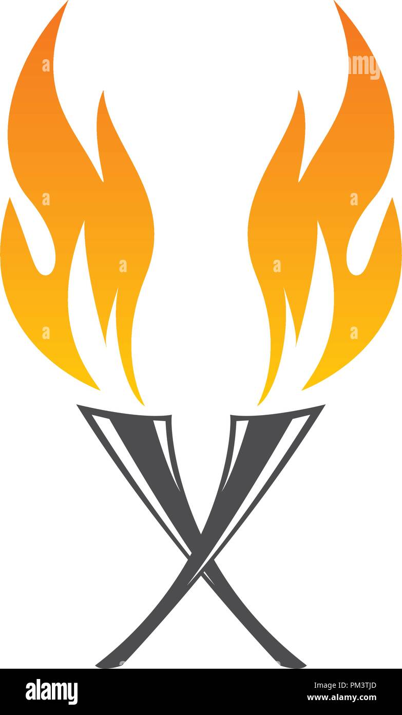 fire vector logo Stock Vector Image & Art - Alamy