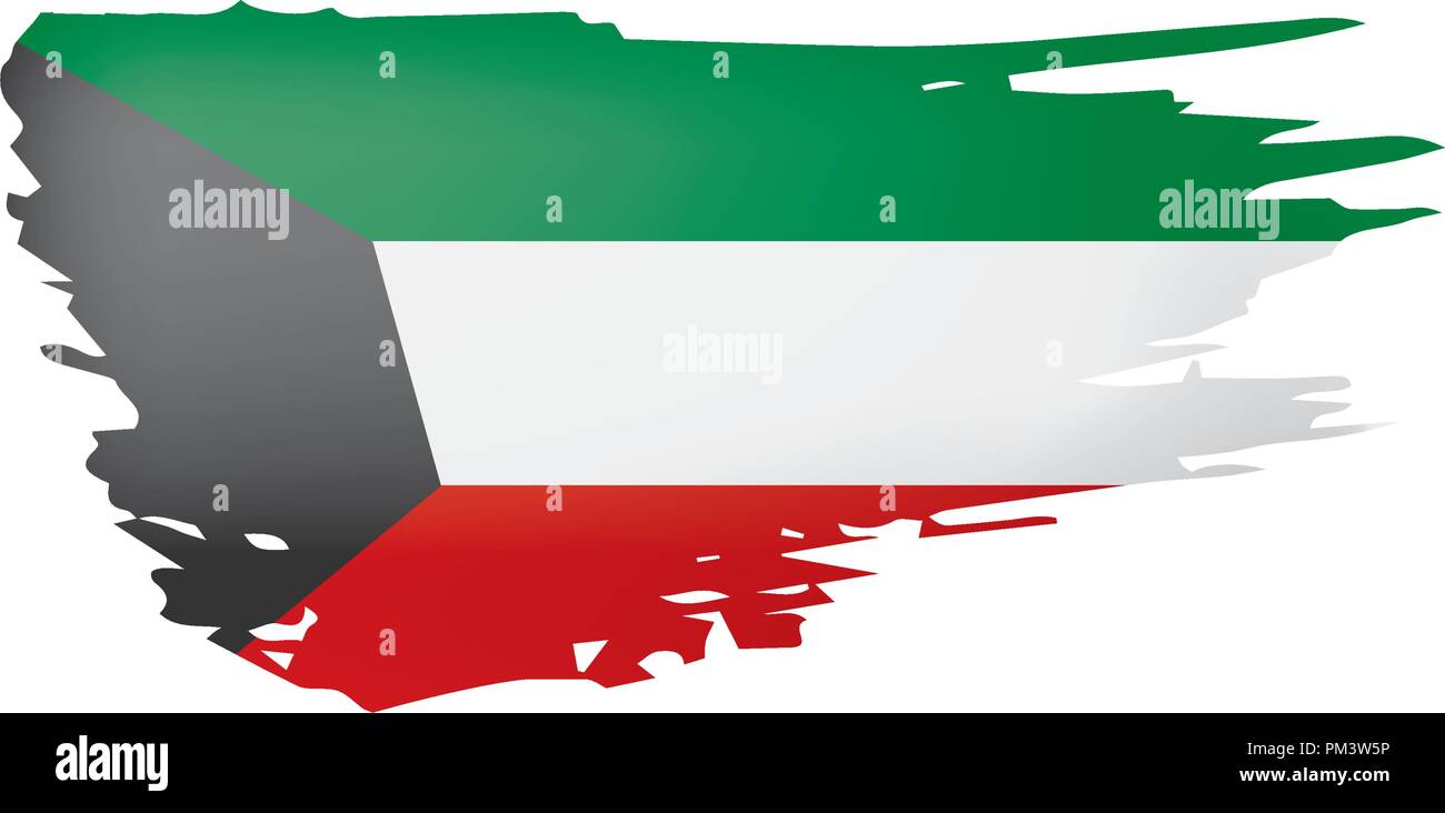 Old kuwait flag Stock Vector Images - Alamy