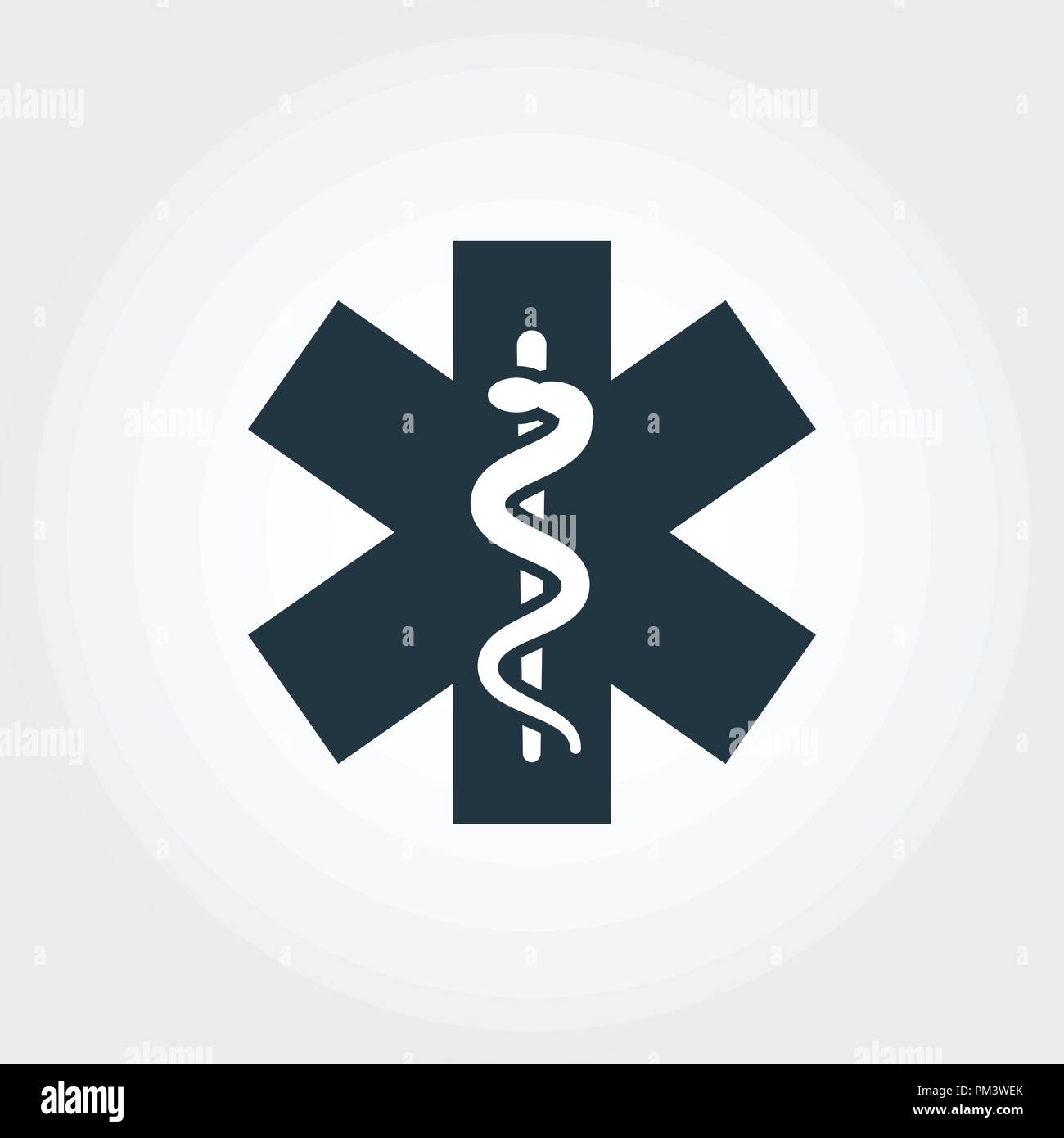 Emergency Care icon. Line style icon design Emergency Care icon design ...