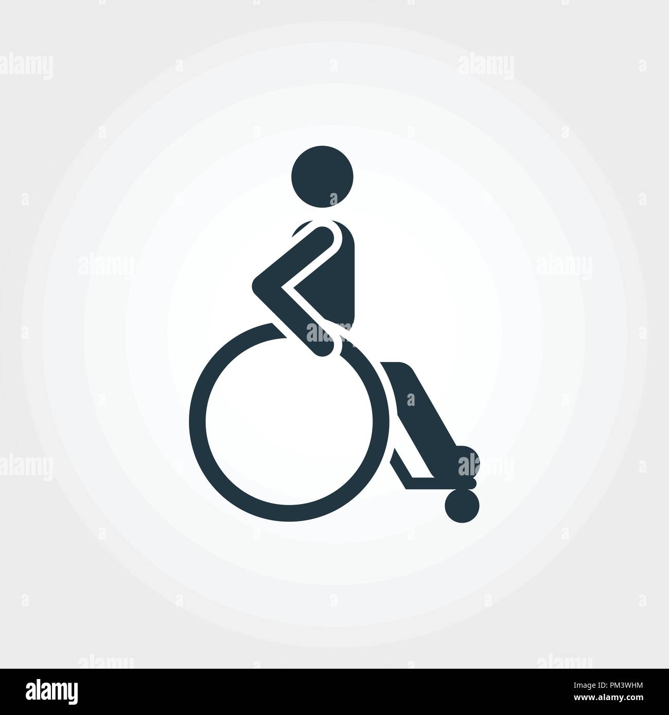 Wheelchair Pictogram High Resolution Stock Photography and Images - Alamy
