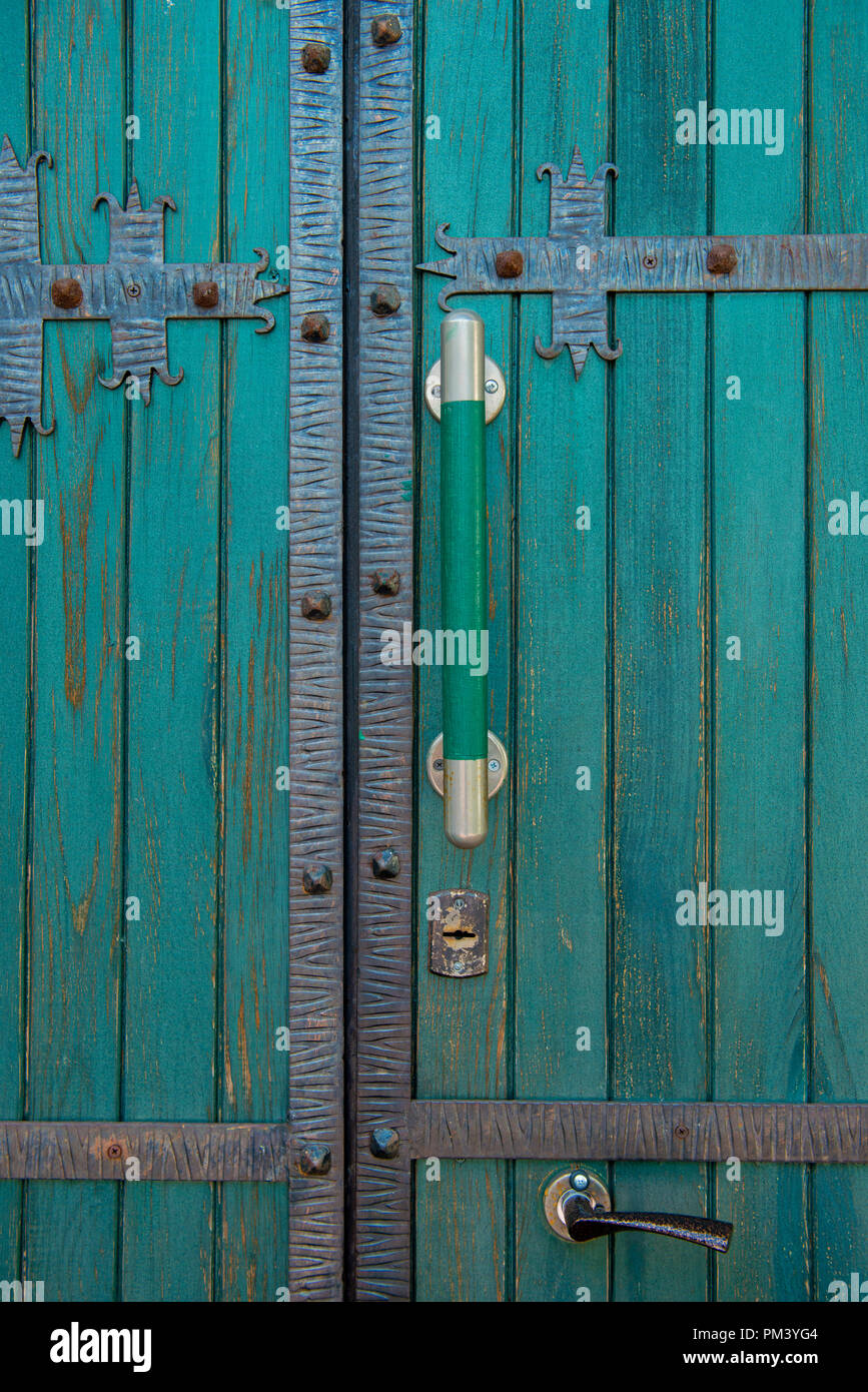 Antique keyhole light blue hi-res stock photography and images - Alamy