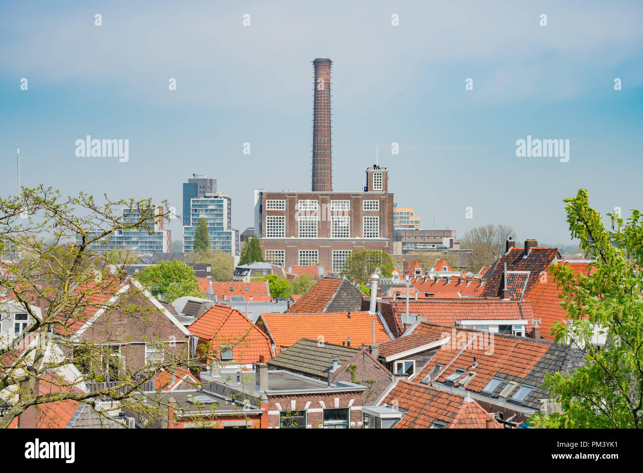 Aerial cityscape view leiden hi-res stock photography and images - Alamy