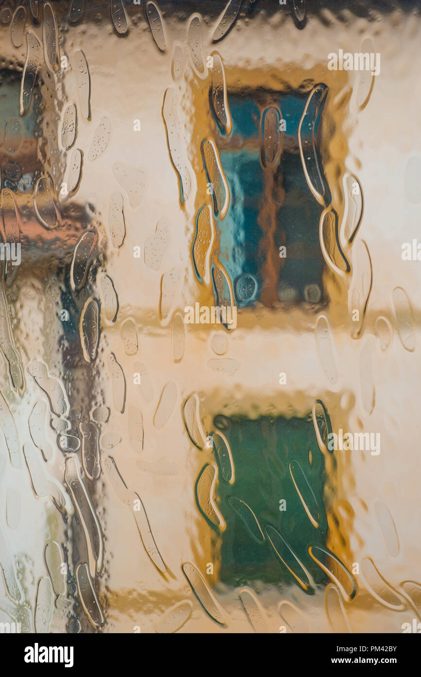 View of Florence through the window. View of La Cattedrale di Santa ...