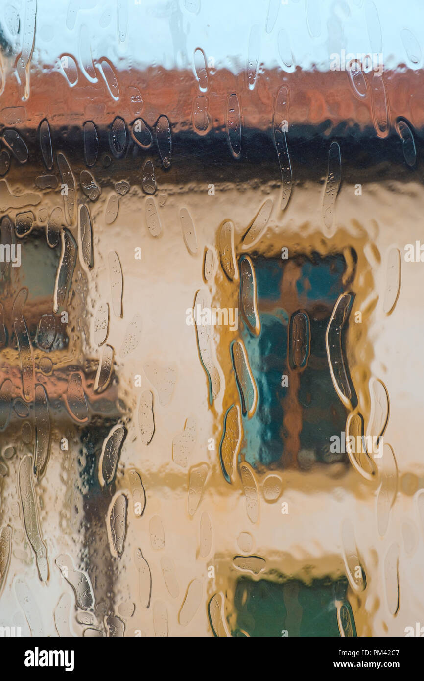 View of Florence through the window. View of La Cattedrale di Santa ...