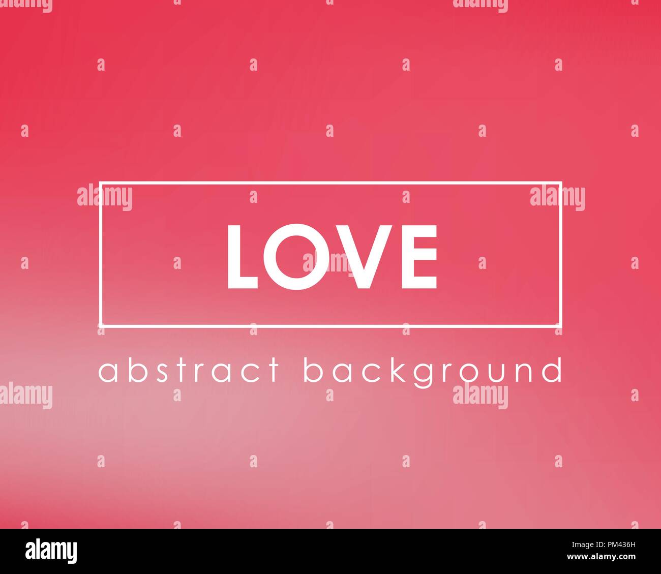 Love blur romantic background template card. Vector illustration Stock ...