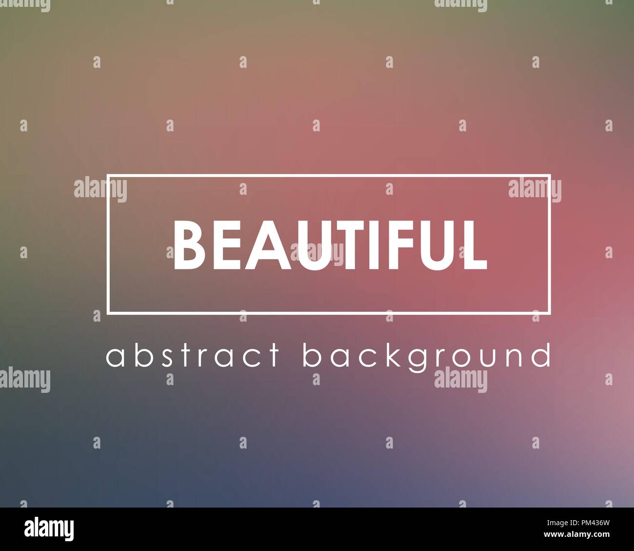 Beautiful abstract blur background mockup template. Vector illustration ...