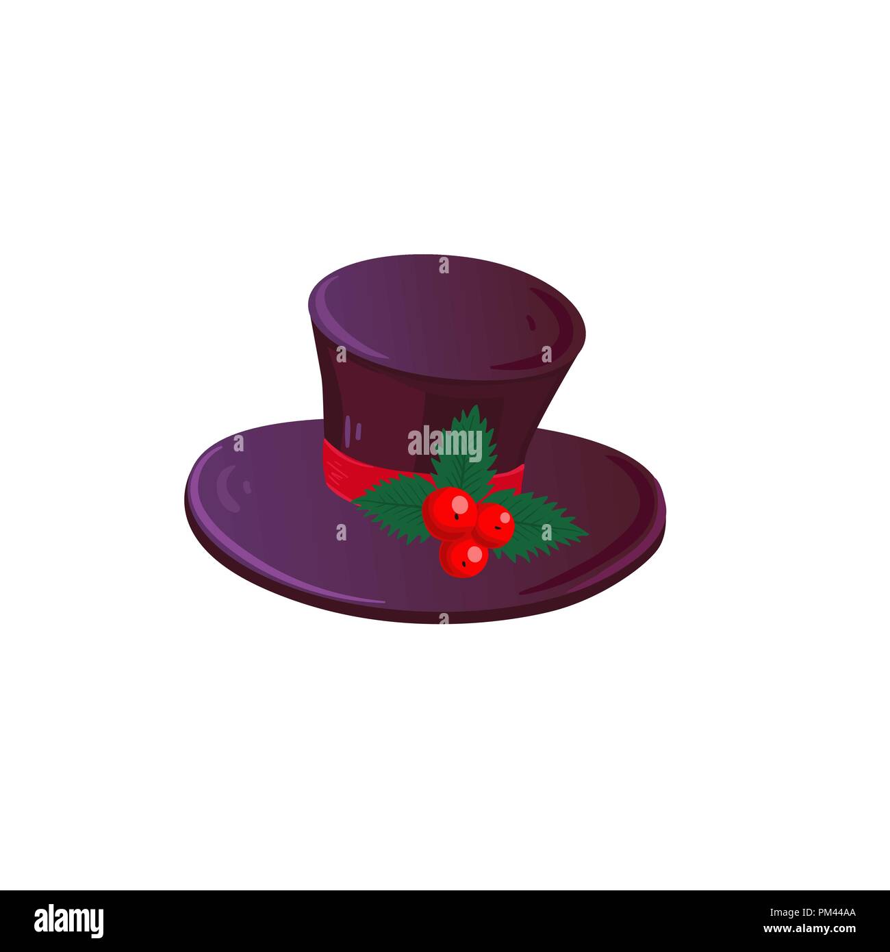 Cowboy hat christmas Stock Vector Images - Alamy