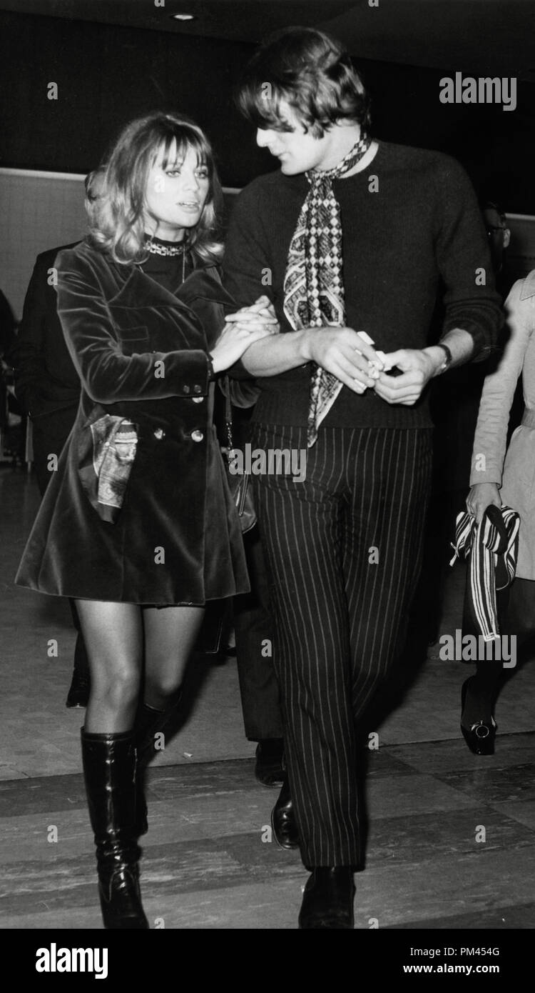 Julie Christie and boyfriend Don Bessant, October 1967 File Reference ...
