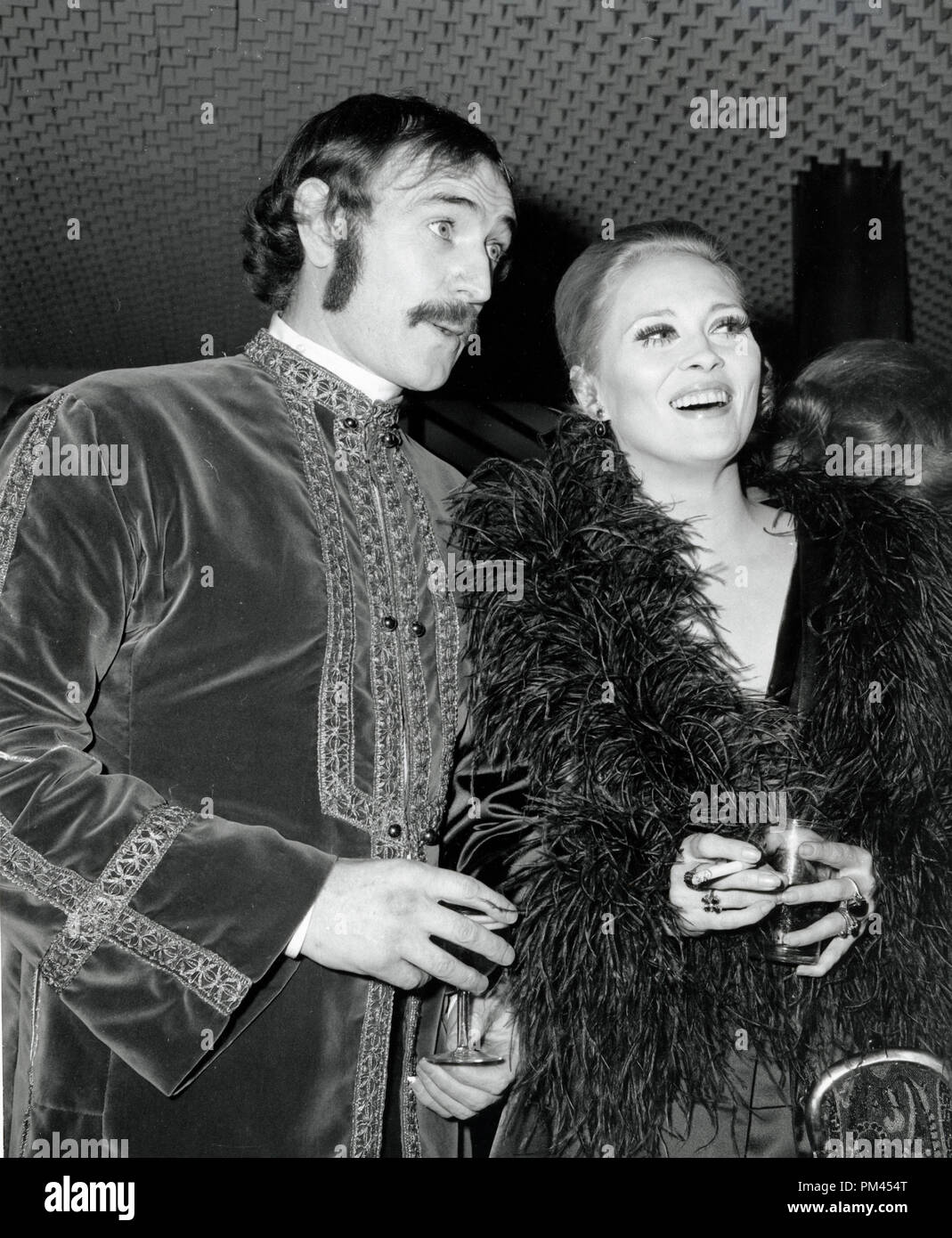 Faye Dunaway and Richard Harris at the Movie Premiere of "Camelot ...