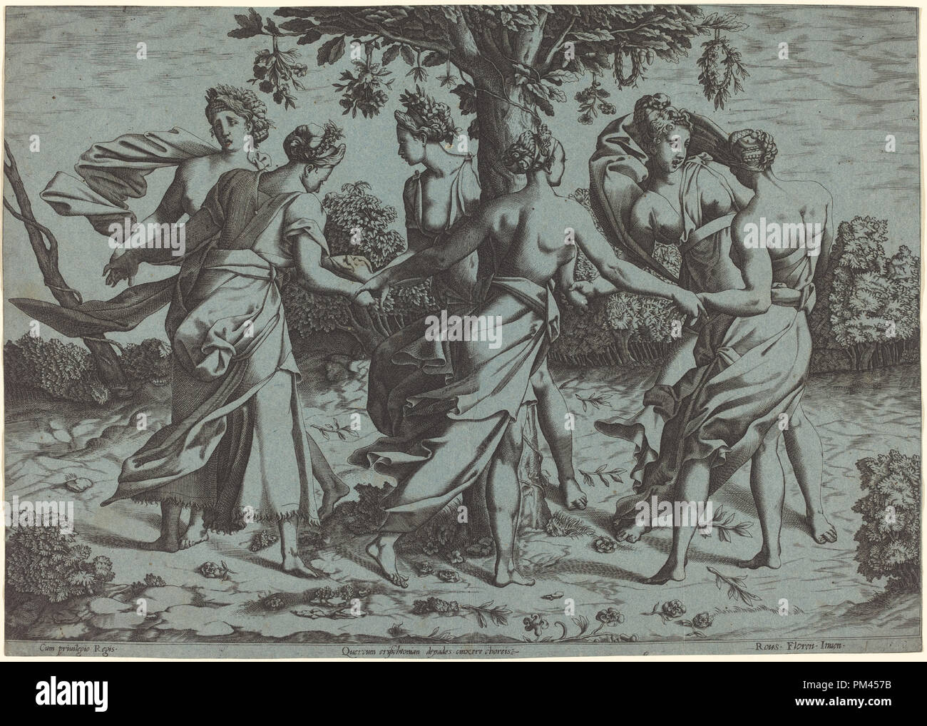 Dance of the Dryades. Medium: engraving. Museum: National Gallery of ...