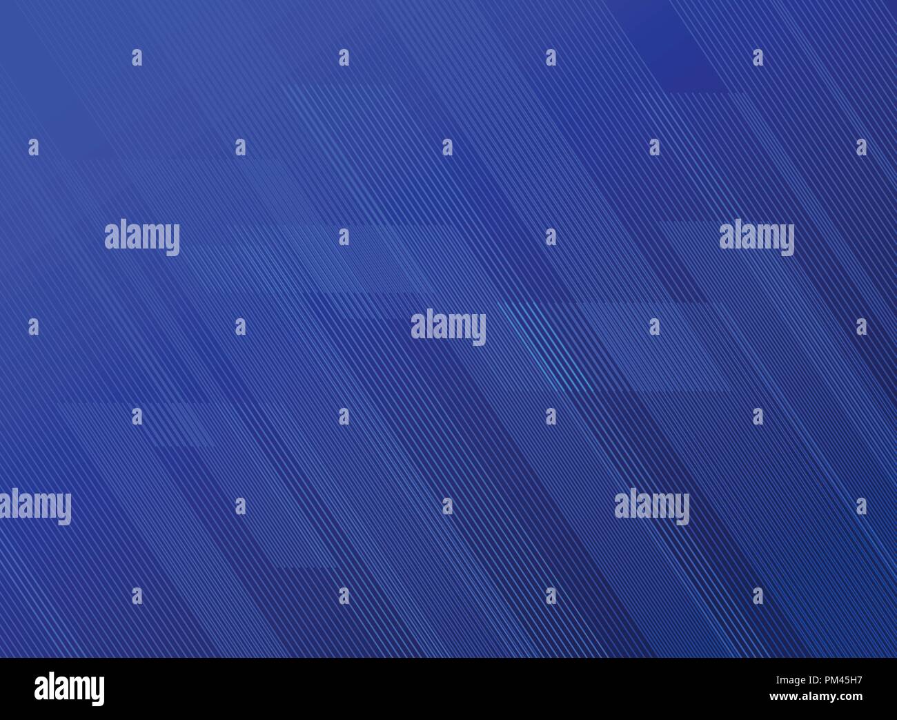 Abstract lines pattern technology on blue gradients background. Vector ...