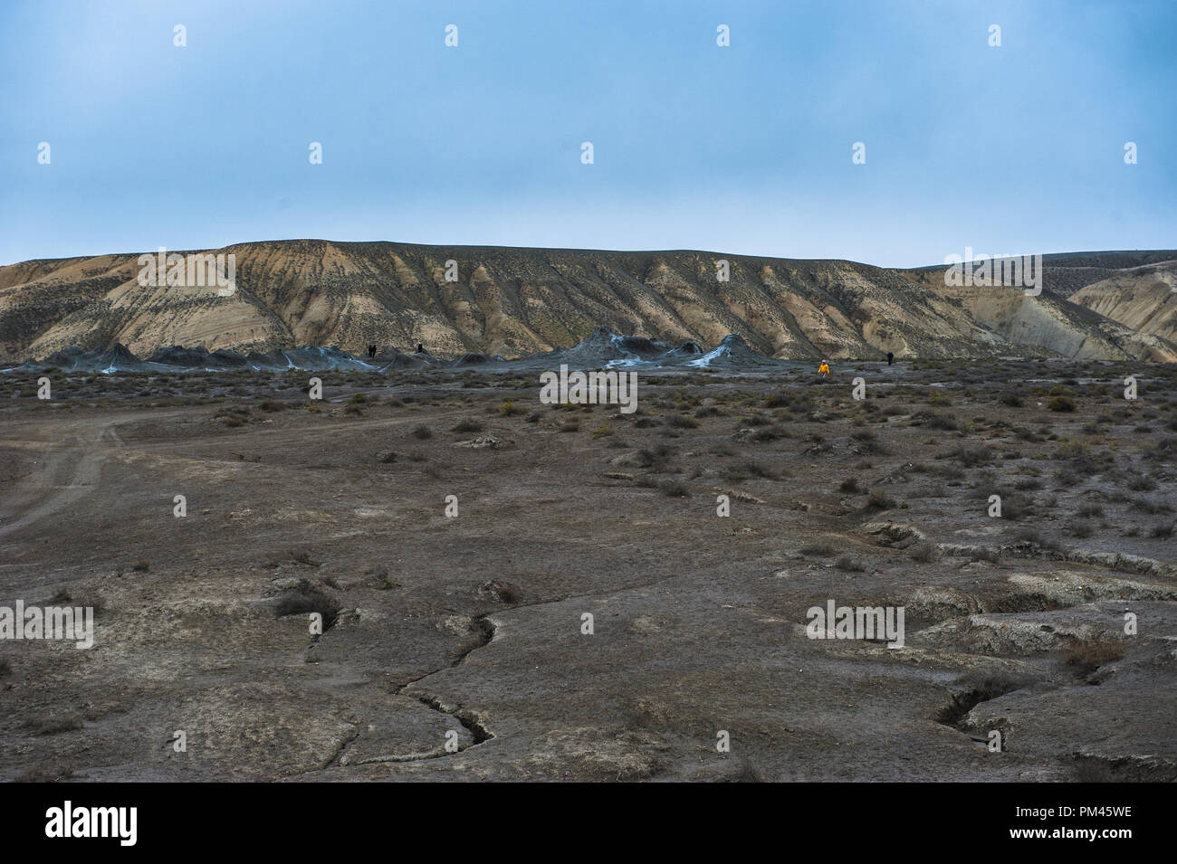 Mud Volcano at gobustan in Azerbaijan, Baku Stock Photo - Alamy