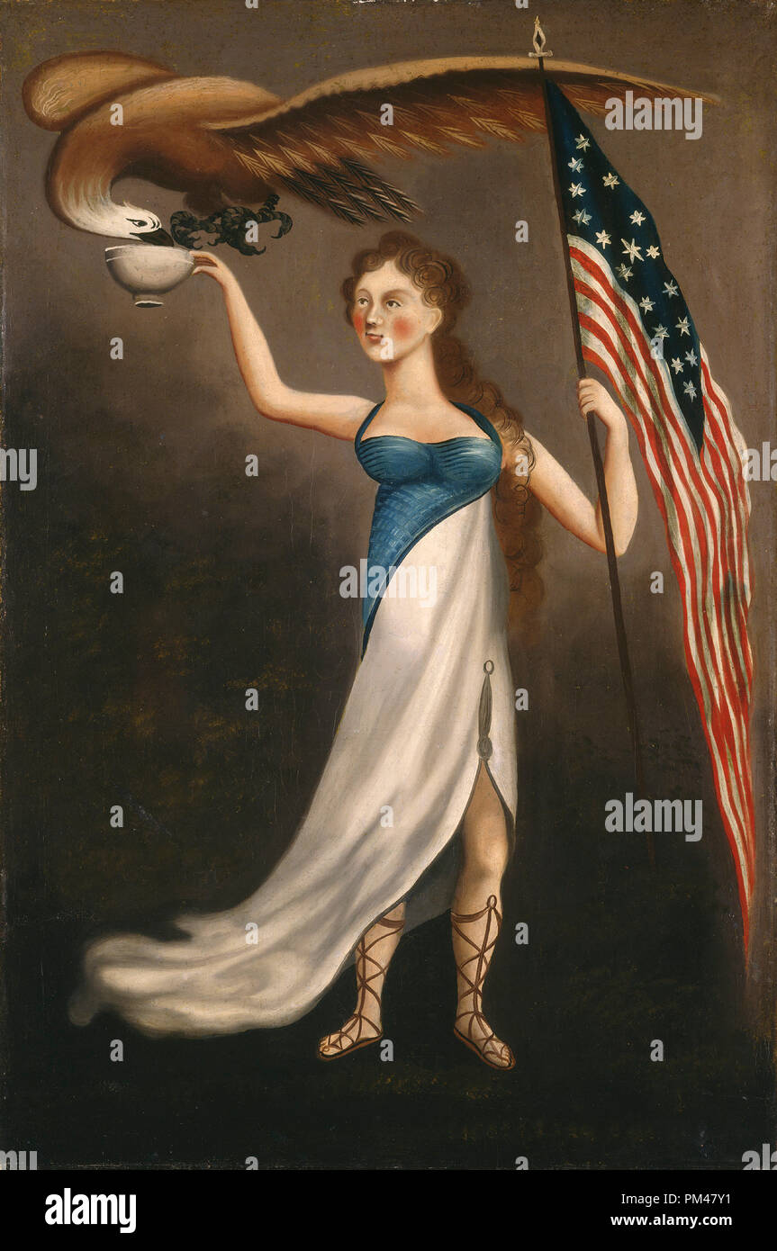 Personification of liberty hi-res stock photography and images - Alamy