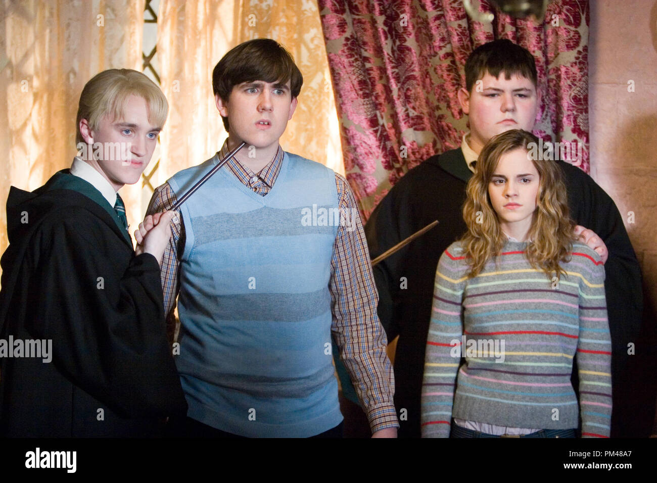 Tom Felton And Emma Watson Photoshoot