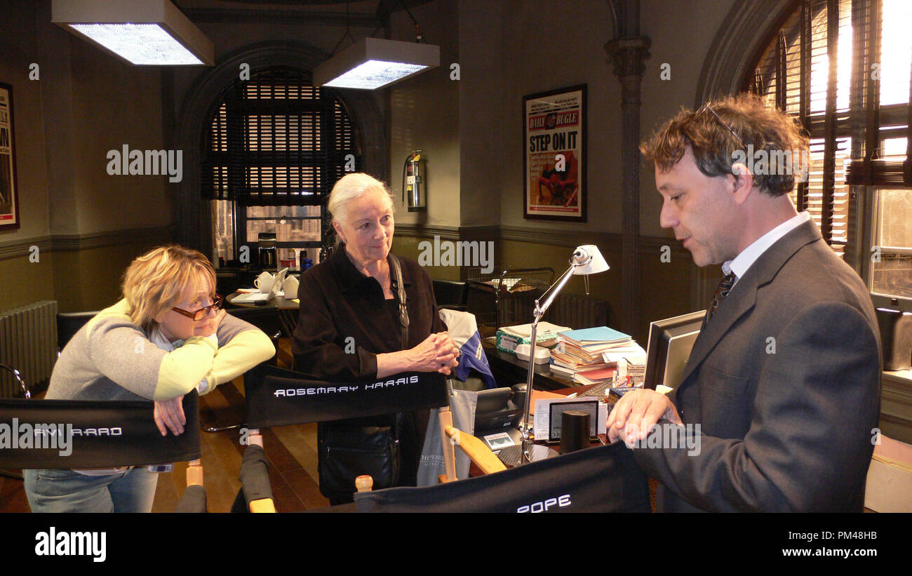 "Spider-Man 3" Producer Laura Ziskin, Rosemary Harris and director Sam ...