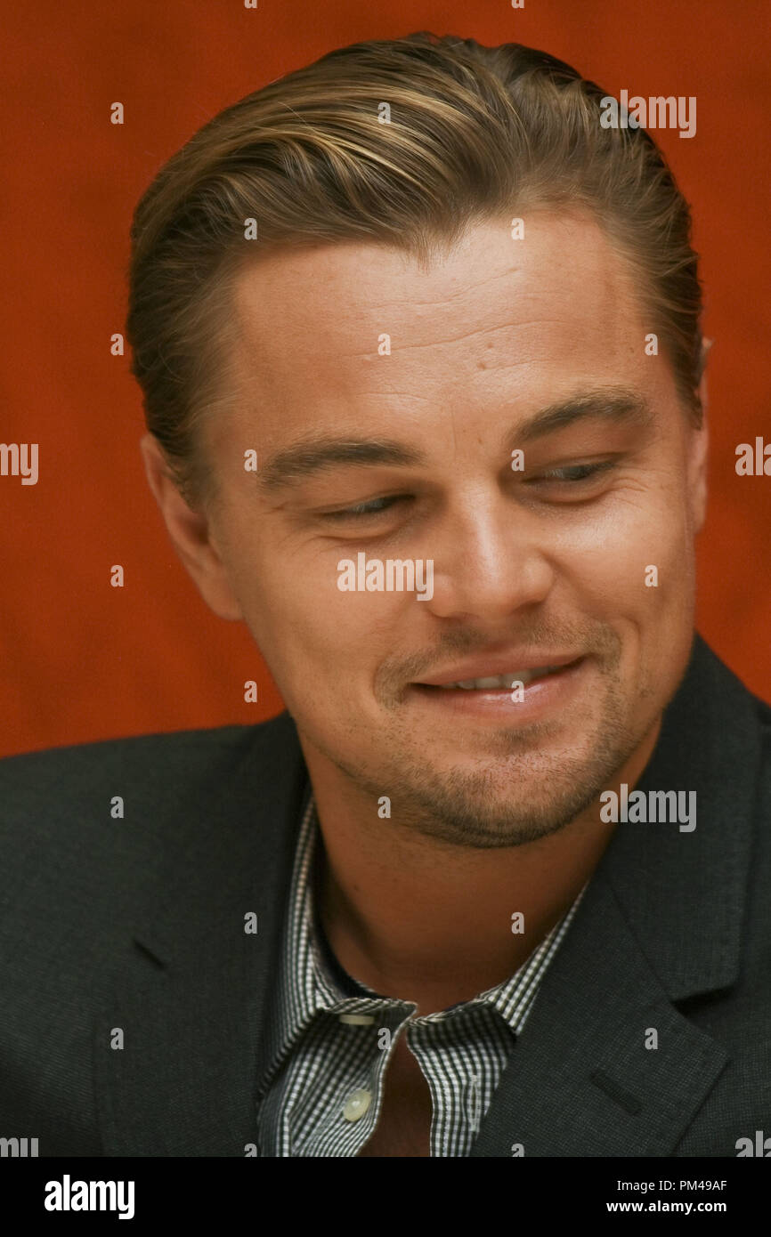 Leonardo DiCaprio "Inception" Portrait Session, June 24, 2010 ...